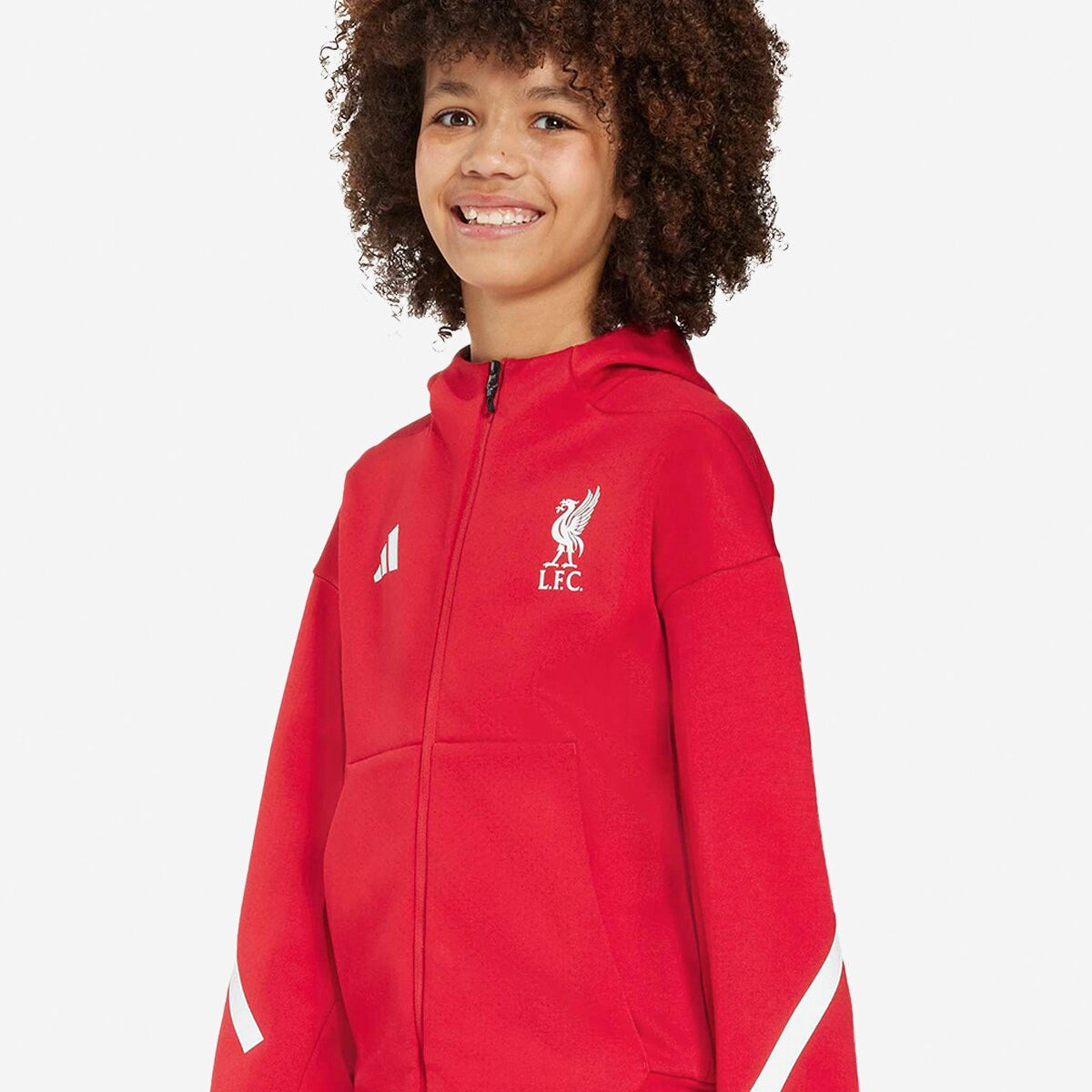 LFC adidas Kids 25/26 Home Anthem Jacket | Official Liverpool FC Store ...