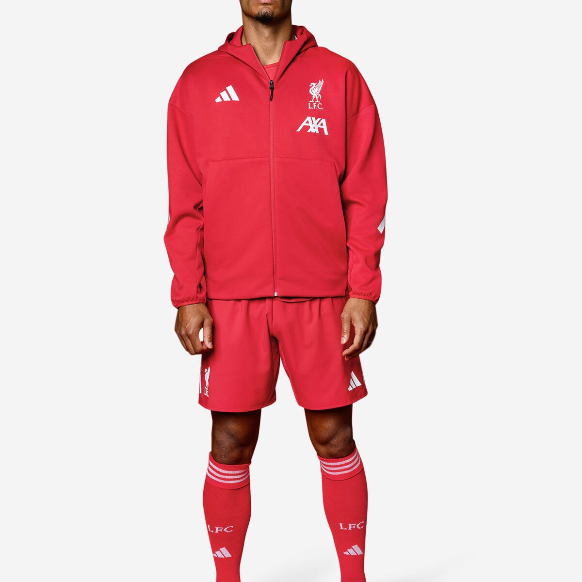 LFC adidas Mens 25/26 Home Anthem Jacket | Official Liverpool FC Store ...