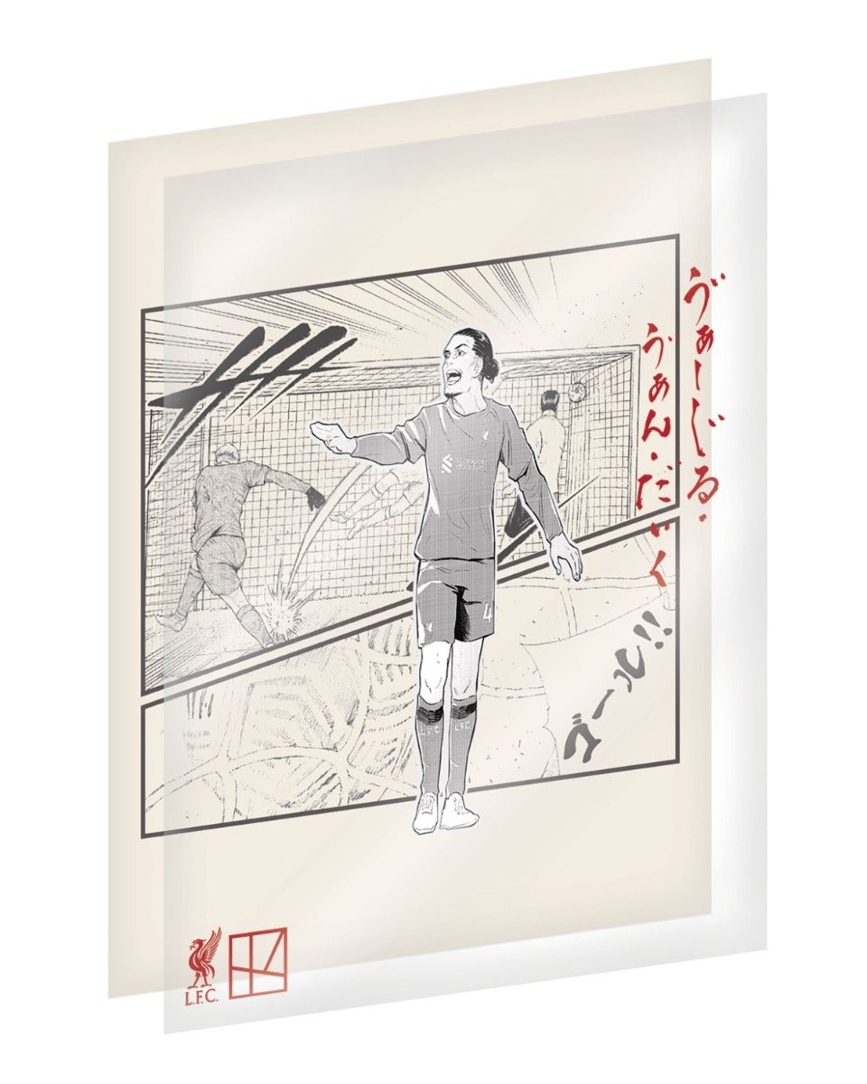 LFC Kodansha Anime Cell Virgil | Liverpool FC Store